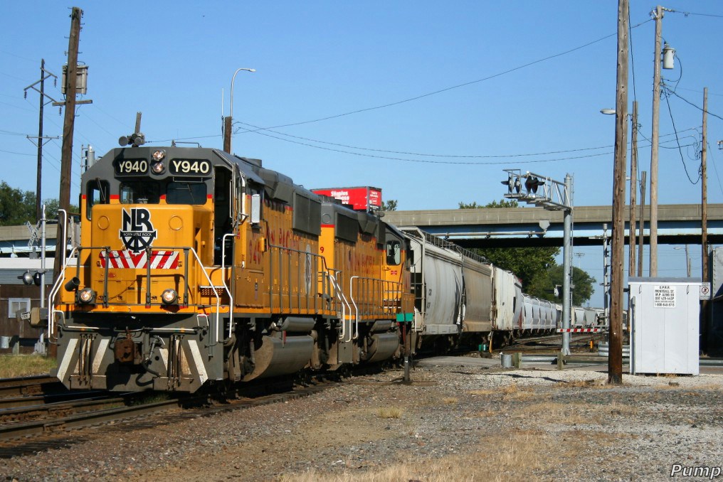 Westbound UP Local Train